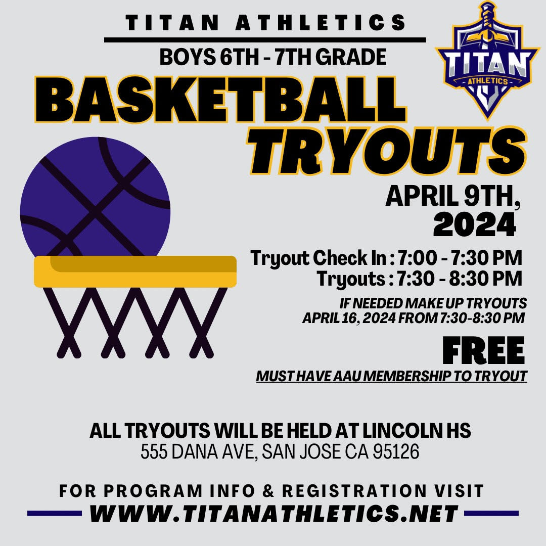 Basketball Skills Open Gyms – Titan Athletics